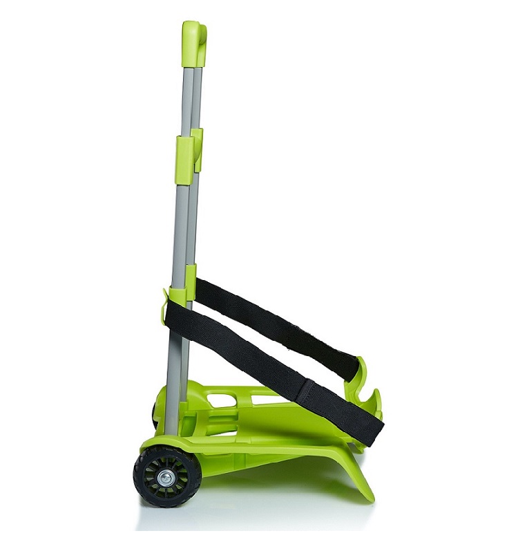 Kolica za ranac Trolley Top zelena SEVEN – Planeta 3000